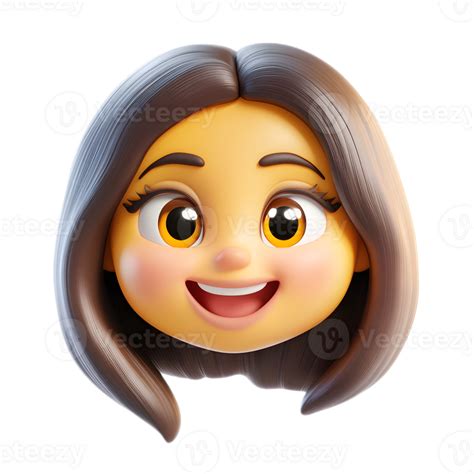 Girl Smiley Emoji