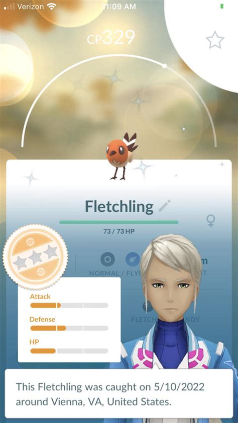 Pokemon X And Y Shiny Fletchling