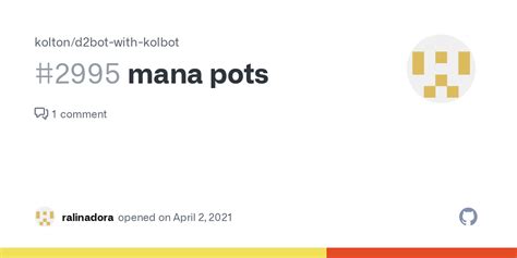 Mana Pots Issue 2995 Kolton D2bot With Kolbot GitHub