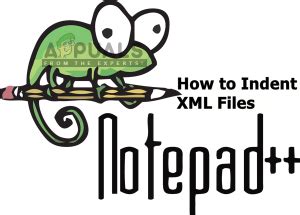 How To Format Indent XML Files In Notepad