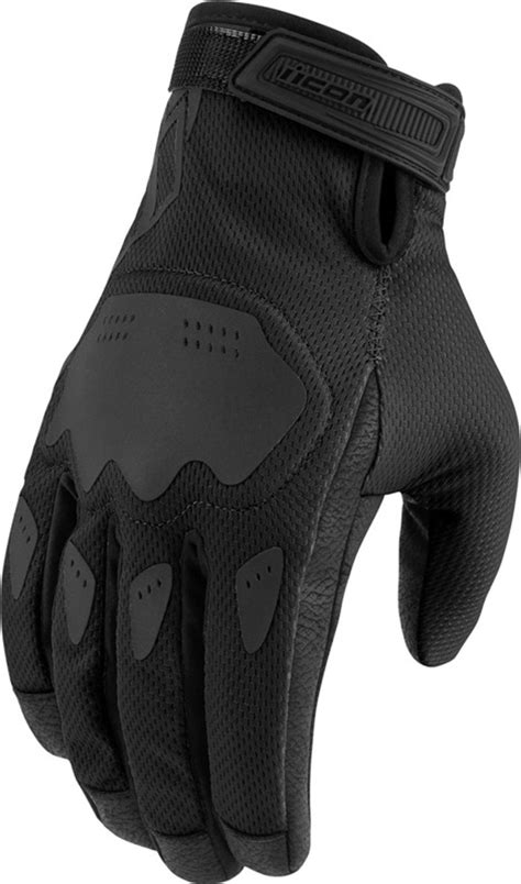Icon Womens Hooligan Ce Gloves Black Speed Addicts