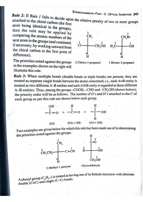 Solution The Cahn Ingold Prelog System Calicut University Chemistry