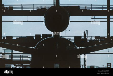 Engine Exhaust Of A Ge Cf6 50c2 Of A Mcdonnell Douglas Dc 10 30 In A