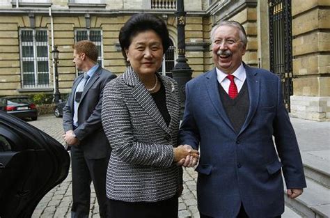 国务委员刘延东访问比利时
