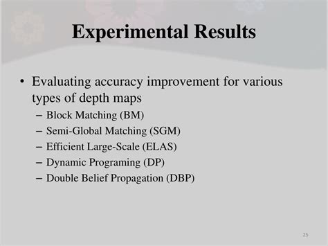 ppt weighted joint bilateral filter with slope depth compensation