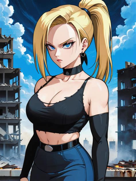 Super Android 18 Concept By Buttonsama On Deviantart