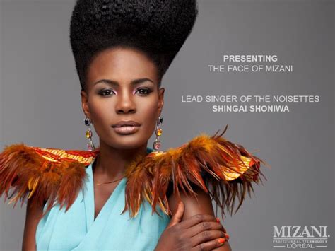 Noisettes Star Shingai Shoniwa Appointed Face Of Mizani Uk Mad News Uk