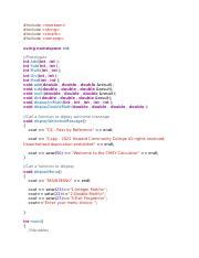 CMSY 141 Exercise Pass By Reference Docx Include Include Include