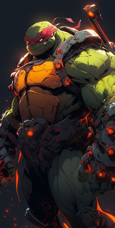 Raphael Ninja Turtle Art
