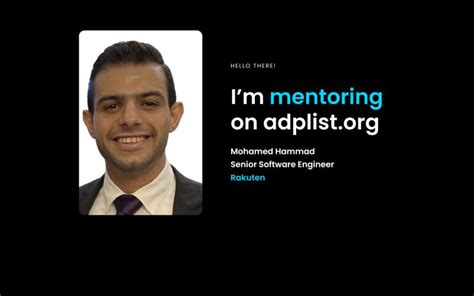 Im Glad To Announce That Im Now Available As A Mentor On Adplist A
