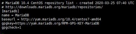 MariaDB 업그레이드 MariaDB 에서 MariaDB 주 서브이즈