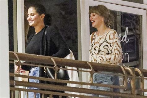 Taylor Swift Has Girls Night Out With Selena Gomez And Zoë Kravitz
