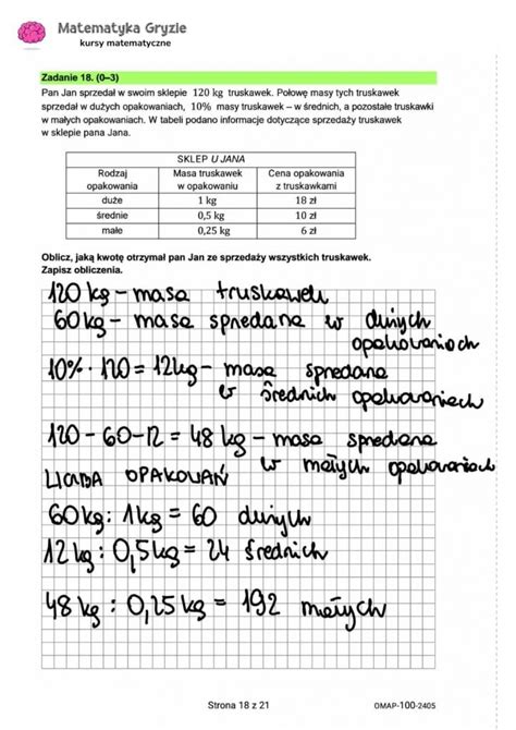 Egzamin ósmoklasisty Matematyka 2024 Odpowiedzi Tu Znajdziesz Arkusz