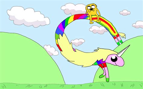 Adventure Time Lady Rainicorn And Jake Babies