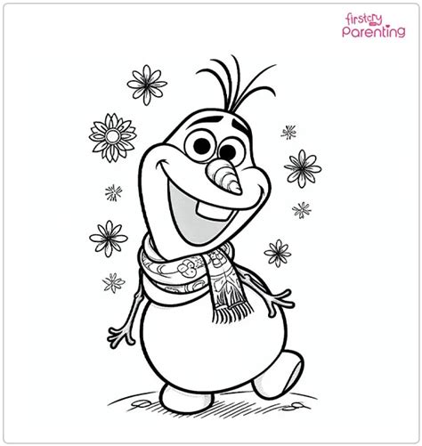 Frozen Characters Olaf Drawings