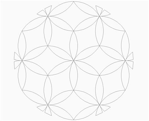 Sacred Geometry Block Flower Of Life Karlee Porter
