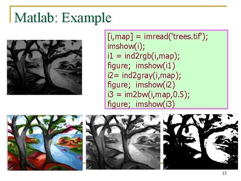 Digital Image Processing Lecture 2 Image Types Matlab