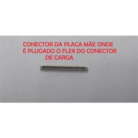 Conector Fpc Placa Mãe Conector De Carga A50 Shopee Brasil