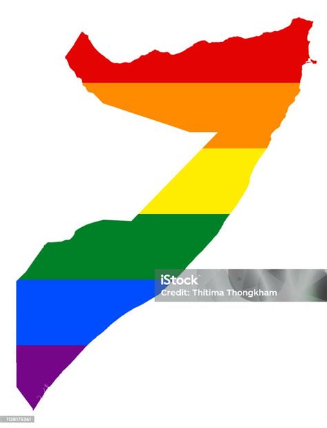 Lgbt 깃발 지도입니다 Lgbt 긍지 깃발의 벡터 무지개 지도 게이 프라이드 상징에 대한 스톡 벡터 아트 및 기타 이미지 Istock