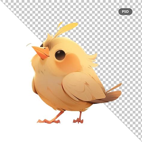 Un Pájaro Amarillo Con Pico Amarillo Se Encuentra Sobre Una Cuadrícula