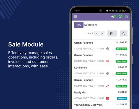 Odoo Mobile App Wrapper Webkul
