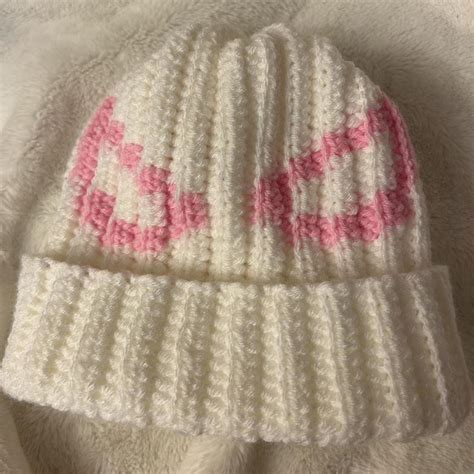 Gwen Stacy Spider Gwen Crochet Beanie By Me Not Depop
