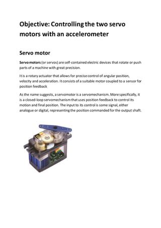 Motorized Pan Tilt Arduino Based Docx