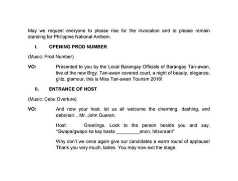 161310387 Script For Induction Program Pdf