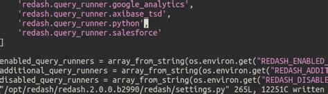 Database How To Configure Apache Ignite In Redash Stack Overflow