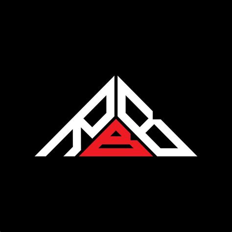 Diseño Creativo Del Logotipo De La Letra Rbb Con Gráfico Vectorial