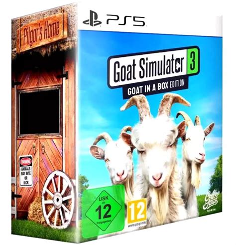 Goat Simulator 3 Goat In A Box Collectors Edition Playstation 5