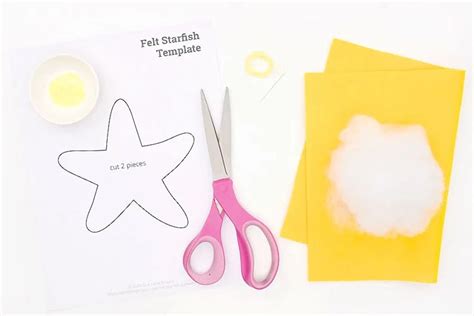 آموزش ساخت کاردستی ستاره دریایی نمدی در 5 مرحله ساده