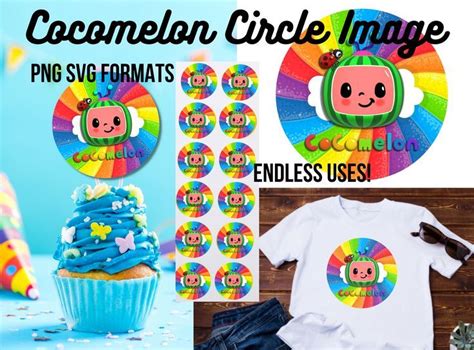 Cocomelon Circle Design Download Endless Creations Birthday