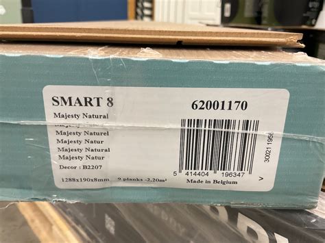 Laminatgolv 6m2 Berry Alloc Blinto Auktioner