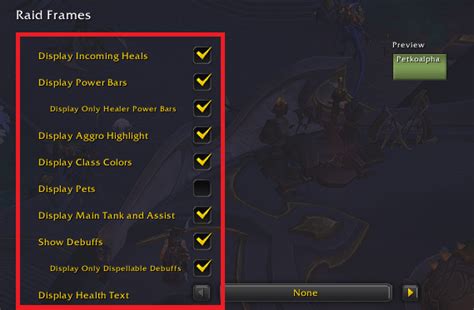 Advanced Raid UI Setup Guide World Of Warcraft Icy Veins