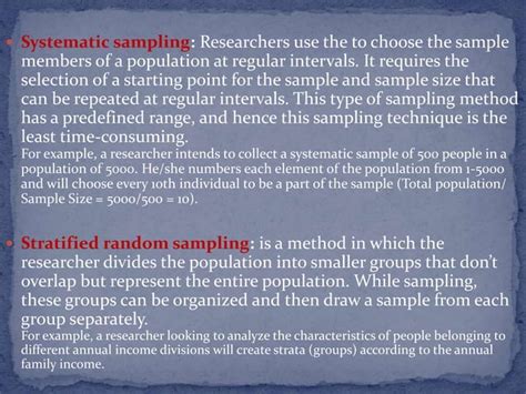 Sampling Methods And Sampling Error Ppt For Seminar Pptx
