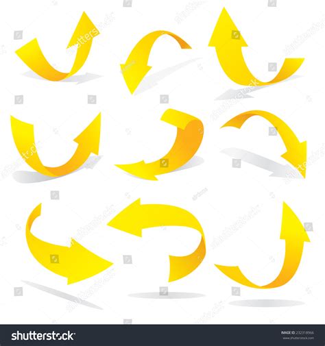 Waved Arrow Shape Images Stock Photos Vectors Shutterstock