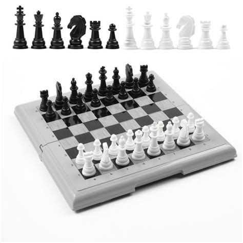 Настольная игра 2 в 1: шахматы, шашки (король h-3.5 см, d-1.3 см ...