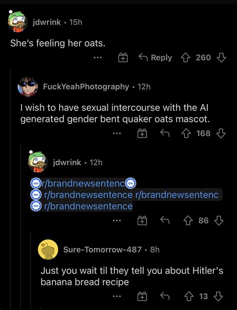 I Too Wish To Have Sex With The Ai Generated Genderbent Quaker Oats