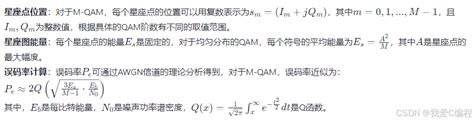 基于星座图整形方法的qam调制解调系统matlab误码率仿真对比163264256四种qam调制方式 Csdn博客