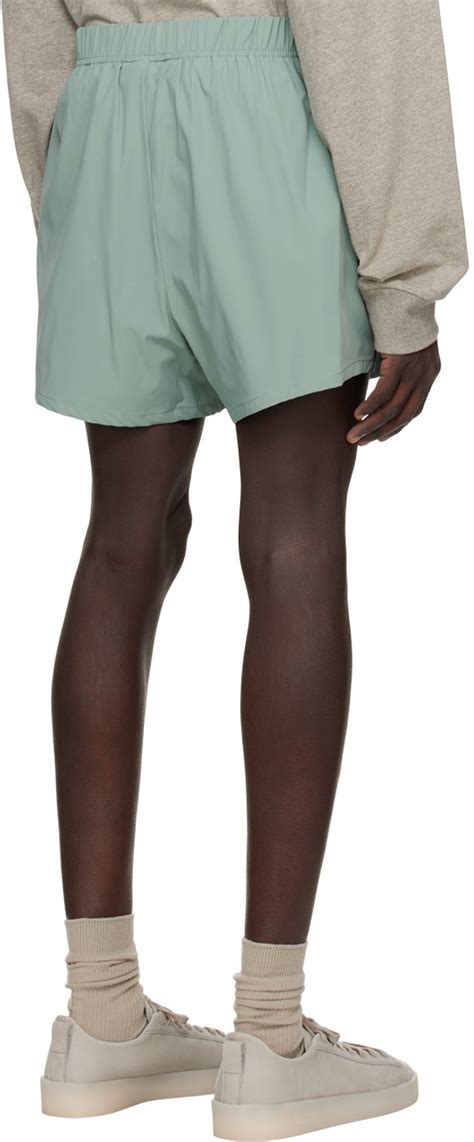 Essentials Blue Bungee Drawstring Shorts Essentials