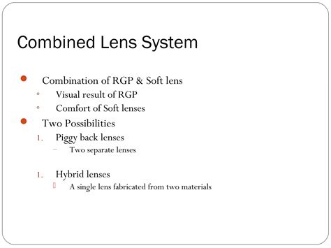 Contact Lens In Keratoconus Ppt
