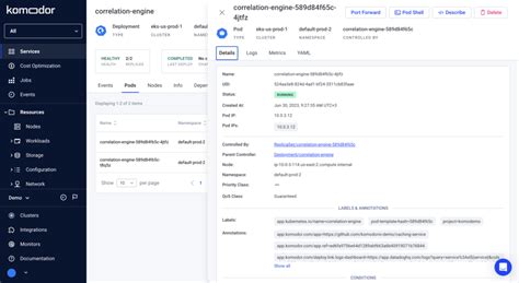 Komodor Announces The Availability Of Amazon Elastic Kubernetes Service