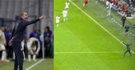 안 들려 뭐하는 거야마르세유 감독 선 넘어 요구→실점에 좌절