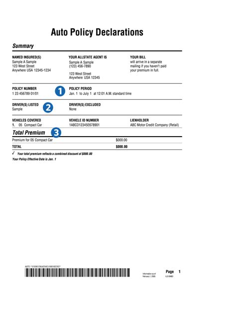 allstate declaration page complete with ease airslate signnow