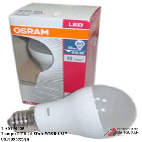 Lampu Led Watt Osram Https Distributorbangunan Com