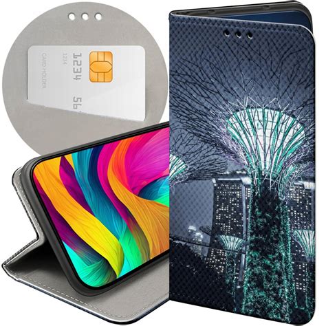ETUI Z KLAPKĄ DO XIAOMI 13 LITE CIVI 2 WZORY MIASTA ARCHITEKTURA URBAN Xiaomi Sklep EMPIK COM