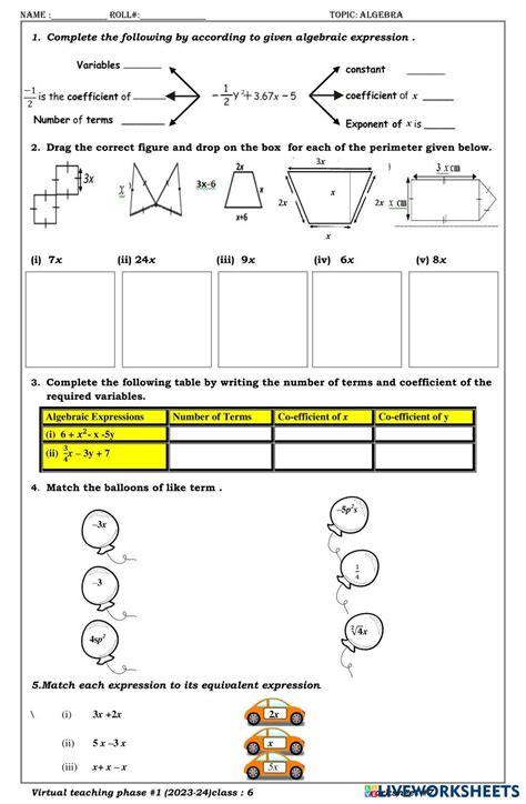 Ayesha Faisal Simplification Of Algebraic Expression