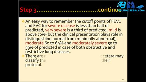Spirometry Part 2 Report Interpretation Learning Pulmonology Youtube