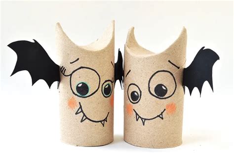 Déco Halloween avec rouleau de papier toilette bricolez vos propres